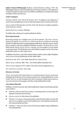 DOCUMENT SELECTION AND ACQUISITION | PDF