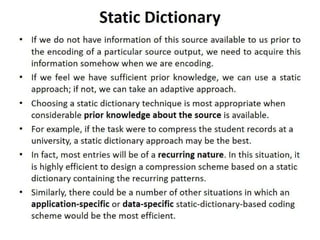 DCDR Unit-5 Dictionary Techniques | PDF