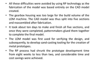 APPLICATIONS OF 3D PRINTING | PPT | Free Download