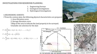 Unit -5 RESERVOIR PLANNING | PPTX