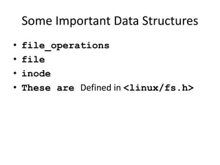 Char Drivers And Debugging Techniques | PPT