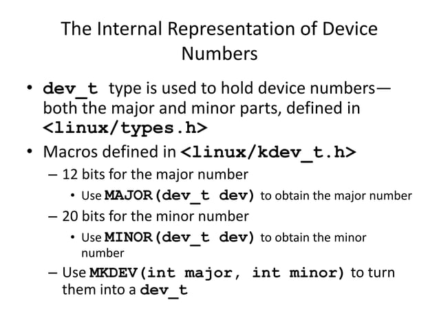 Char Drivers And Debugging Techniques | PPT