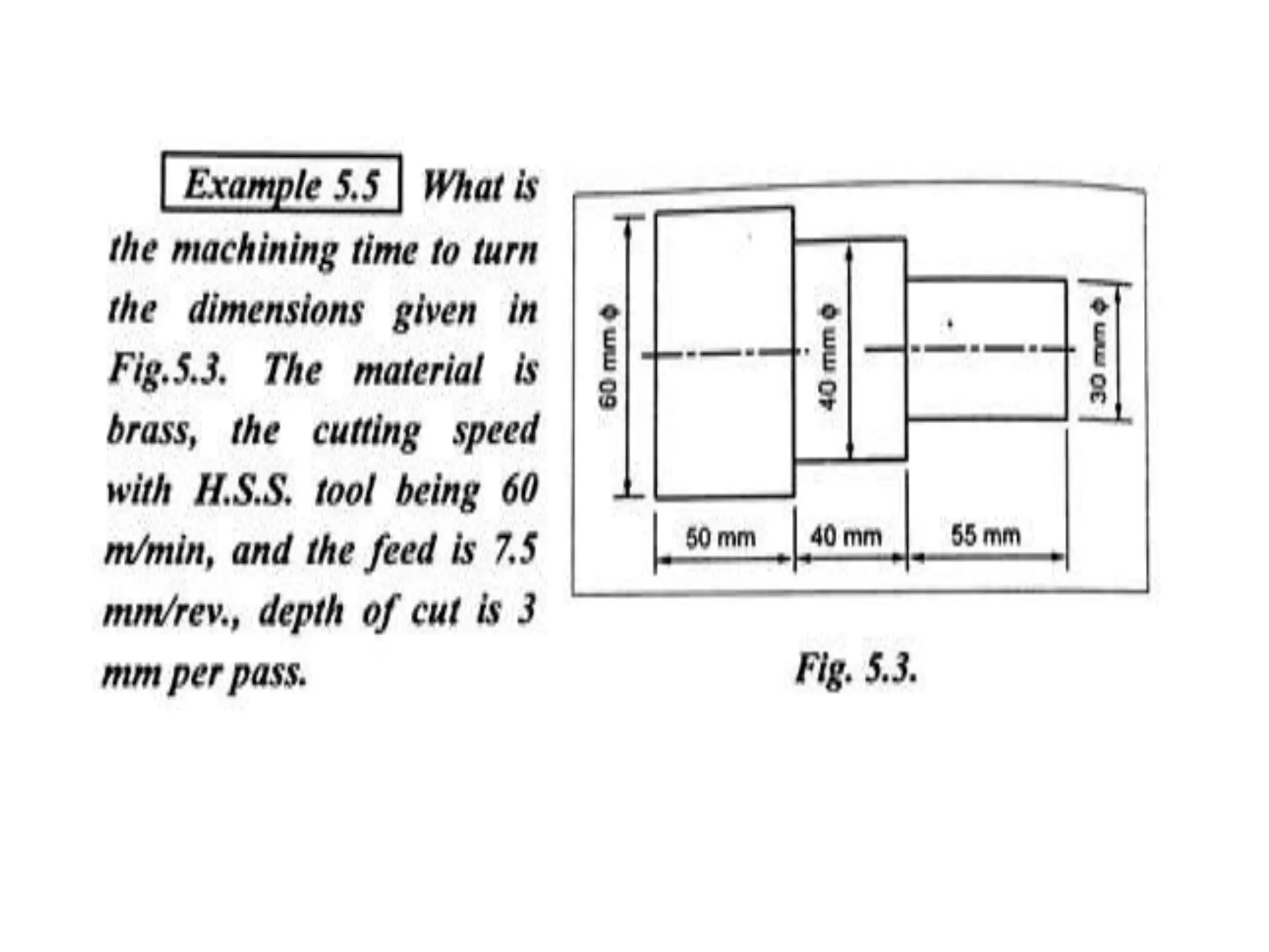 MACHINING TIME CALCULATION | PPTX