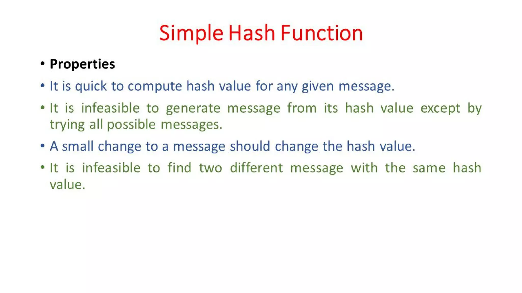 CNS - Unit - 5 - Cryptographic Hash Functions | PDF | Computing | Technology & Computing