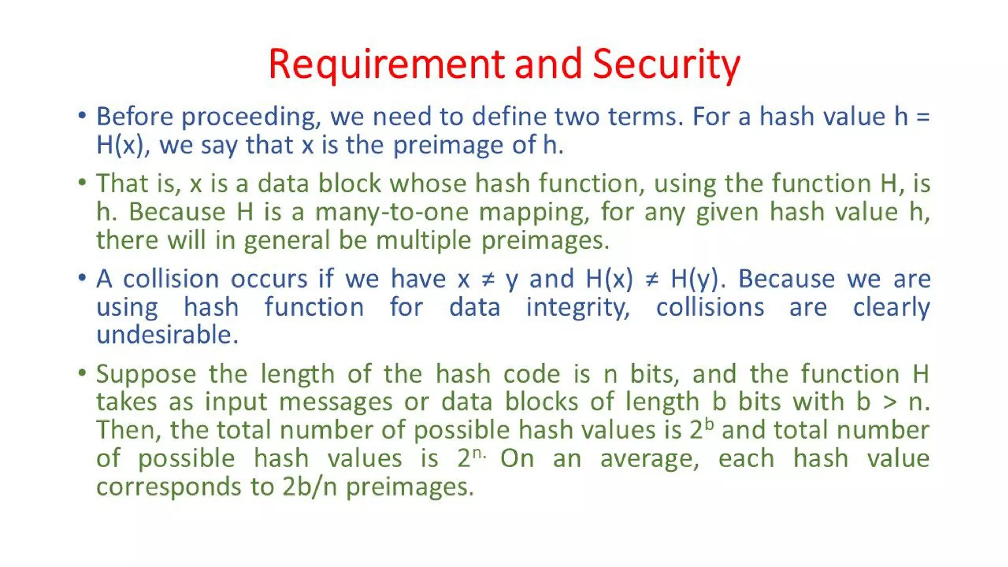 CNS - Unit - 5 - Cryptographic Hash Functions | PDF | Computing | Technology & Computing