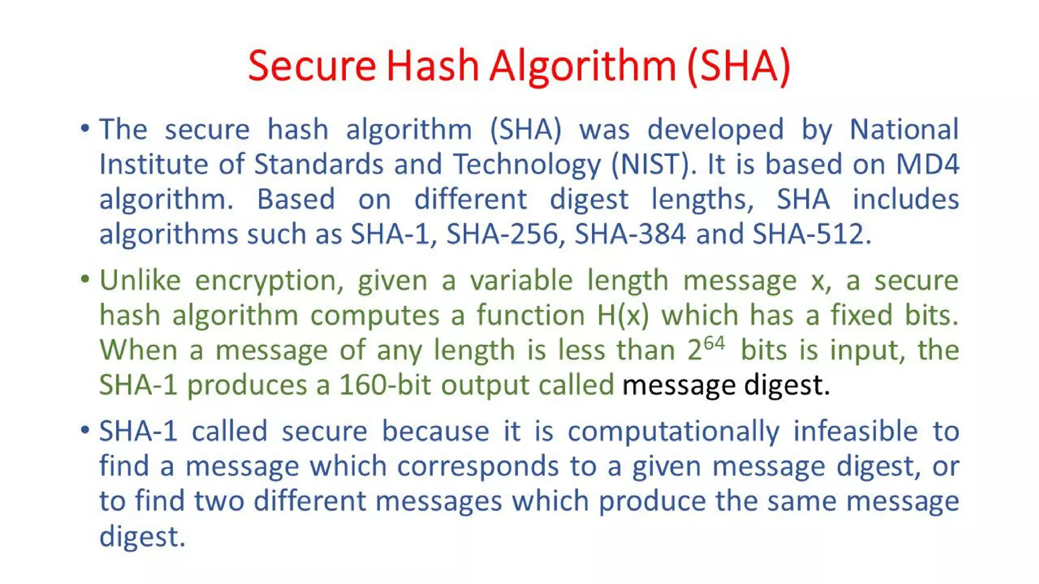 CNS - Unit - 5 - Cryptographic Hash Functions | PDF | Computing | Technology & Computing