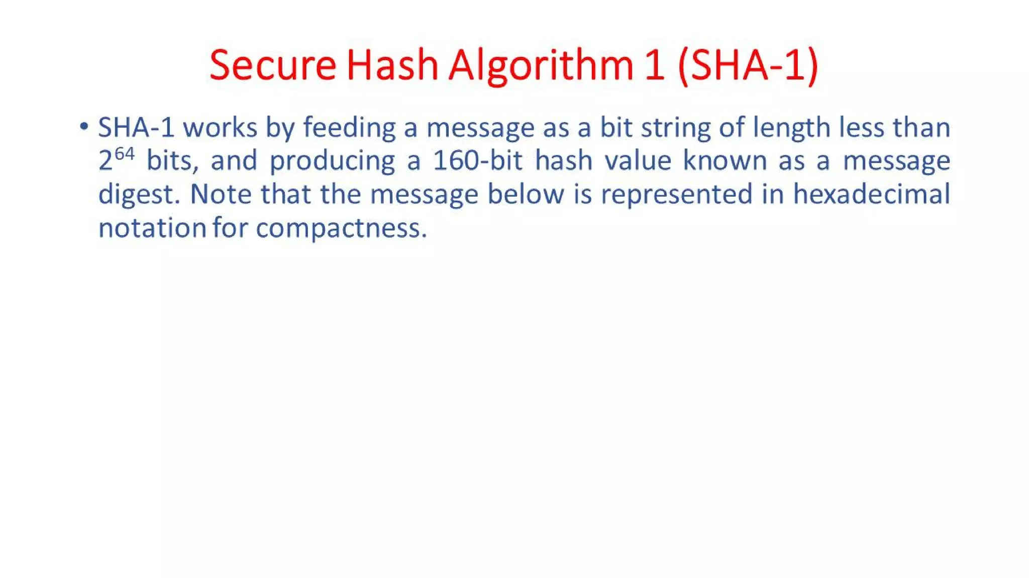 CNS - Unit - 5 - Cryptographic Hash Functions | PDF | Computing | Technology & Computing