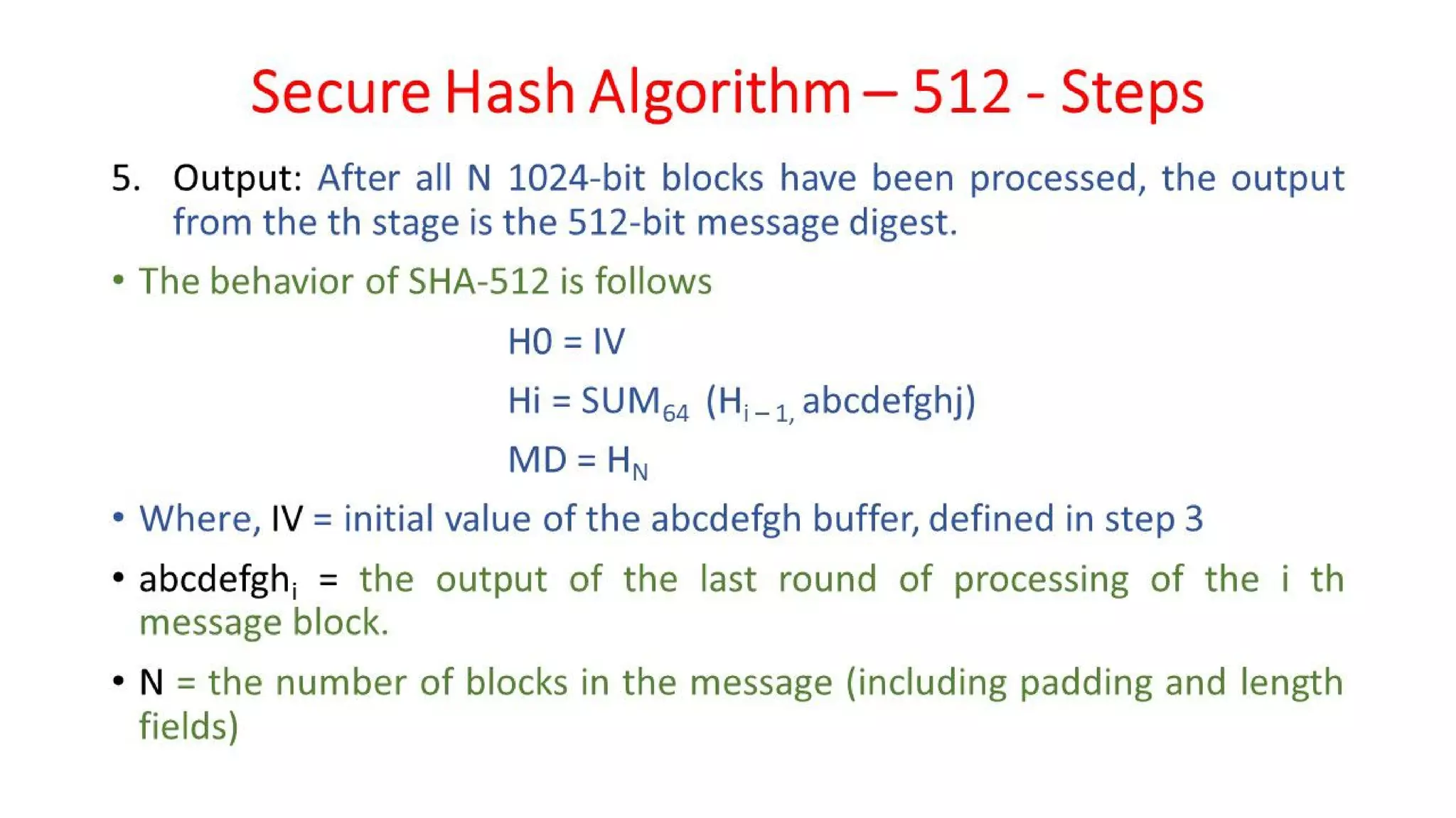 CNS - Unit - 5 - Cryptographic Hash Functions | PDF | Computing | Technology & Computing