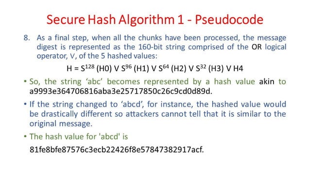 CNS - Unit - 5 - Cryptographic Hash Functions | PDF