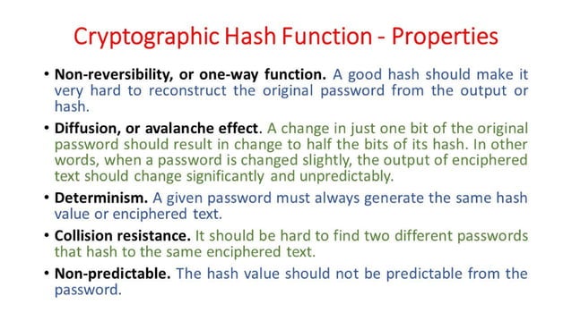 CNS - Unit - 5 - Cryptographic Hash Functions | PDF | Computing | Technology & Computing