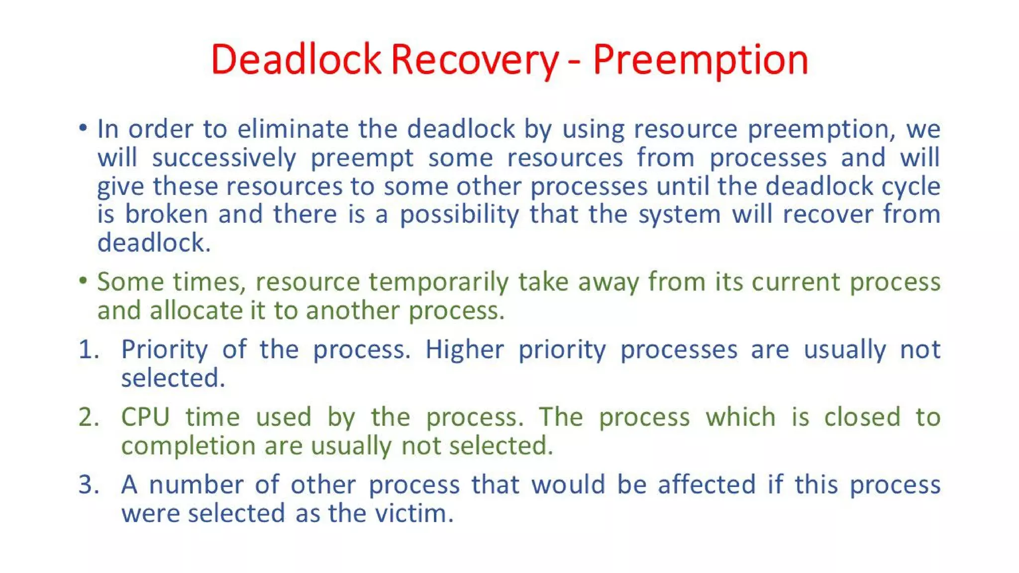 OSV - Unit - 5 - Deadlock | PDF