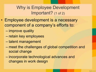 Employee Development | PPTX