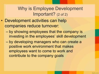 Employee Development | PPTX