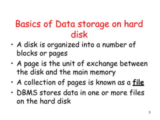 files,indexing,hashing,linear and non linear hashing | PPTX | Databases | Computer Software and ...