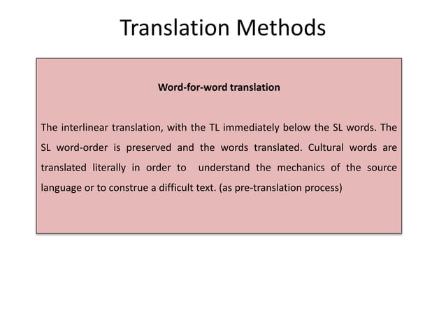 Unit-5.-Translation-Methods-fix.. Bbvvpptx | PPT Unit-5.-Translation-Methods-fix.. Bbvvpptx | PPT