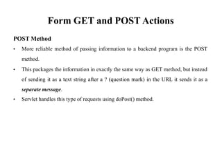 UNIT - 5.pptx Servlets And Database Connectivity | PPT