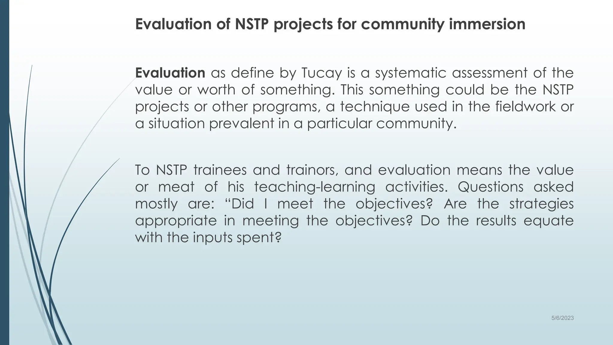 NSTP 2 UNDERSTANDING THE NATIONAL SERVICE TRAINING PROGRAM | PDF