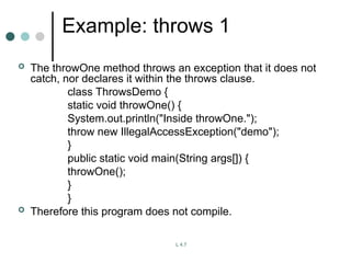 Unit-5.ppt JAVA VTU PPT PRESENTEATION BY | PPT