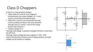dc-dc choppers, power electronics, types of chopers and their working ...