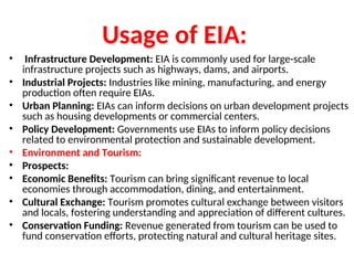 Implementaion of EIA Organisation helping in controlling pollution | PPT