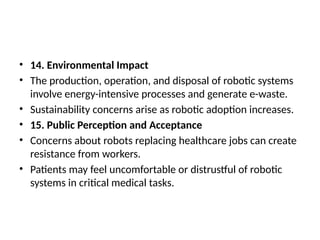 Unit-5.Benefits of Robotics in Healthcare | PPTX