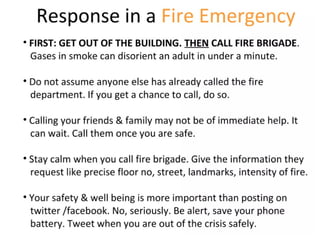 UNIT-5 Fire prevention and control systems – Fire alarms – Electrical ...