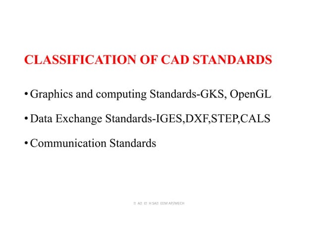 Unit 5-cad standards | PDF