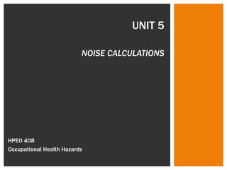 Unit 5-calculation-example | PPT