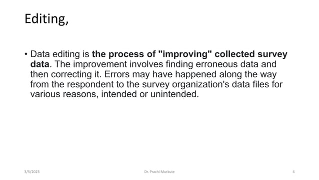 Unit -5 - Data Analysis & Report Writing.pptx | Science