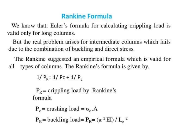 Unit 5 - deflection of beams and columns | PPTX