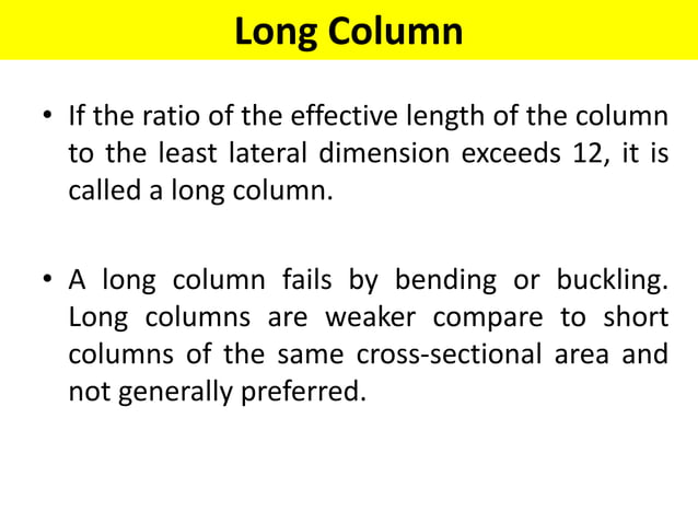 Unit 5 - deflection of beams and columns | PPTX