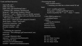 Unit 5 Notes For Java Programming for BCA Madras Univ | PDF