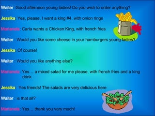 Unit 5 - May I take you order, please? | PPT