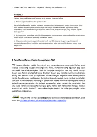 Unit 5 Modul 1 Mikropengajaran 1 V2 | PDF