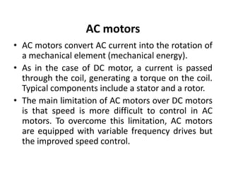 20ME702– MECHATRONICS -UNIT-5-Motor.ppt