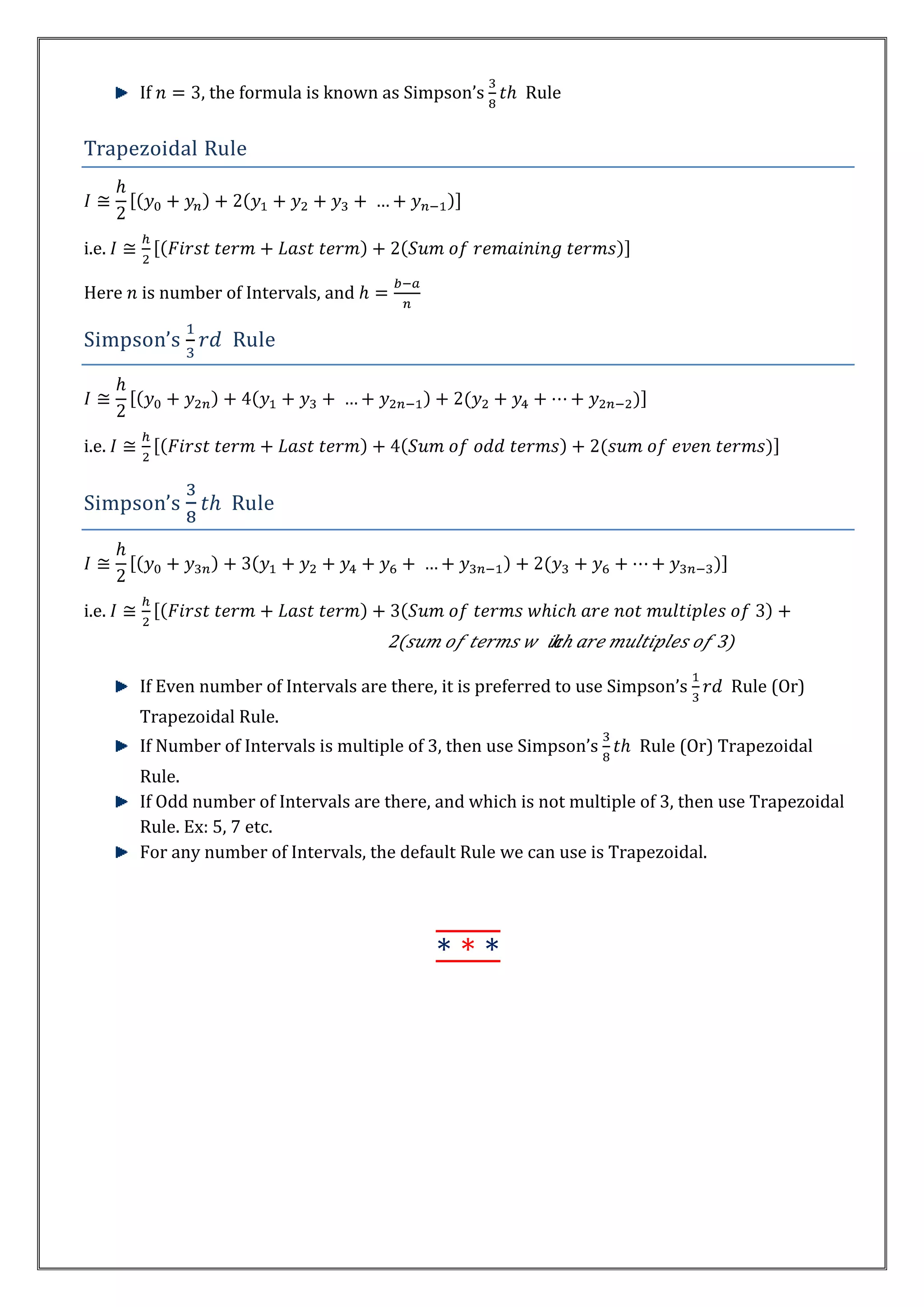 numerical differentiation&integration | PDF numerical differentiation&integration | PDF