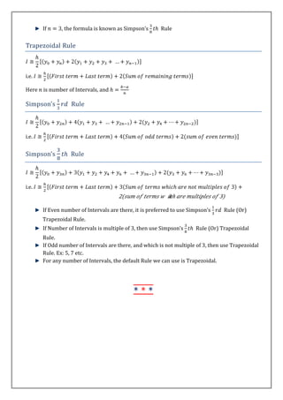 numerical differentiation&integration | PDF