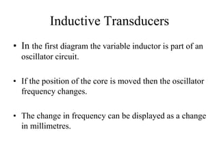 Unit 5 part 2 of transducers and it's importance | PPT