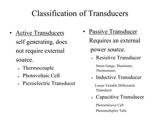 Unit 5 part 2 of transducers and it's importance | PPT