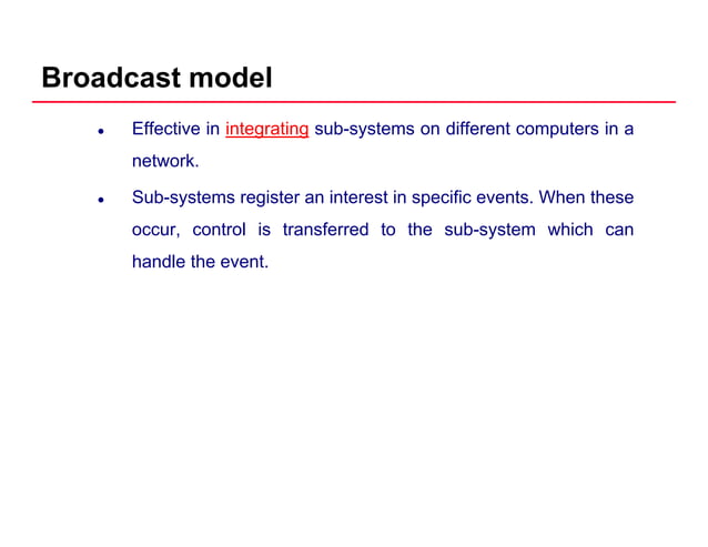 Unit 5- Architectural Design in software engineering | PDF