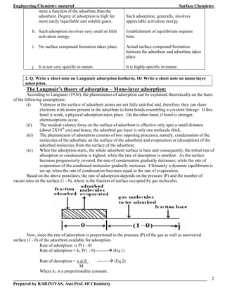 Unit 5-surfacechemistry | PDF