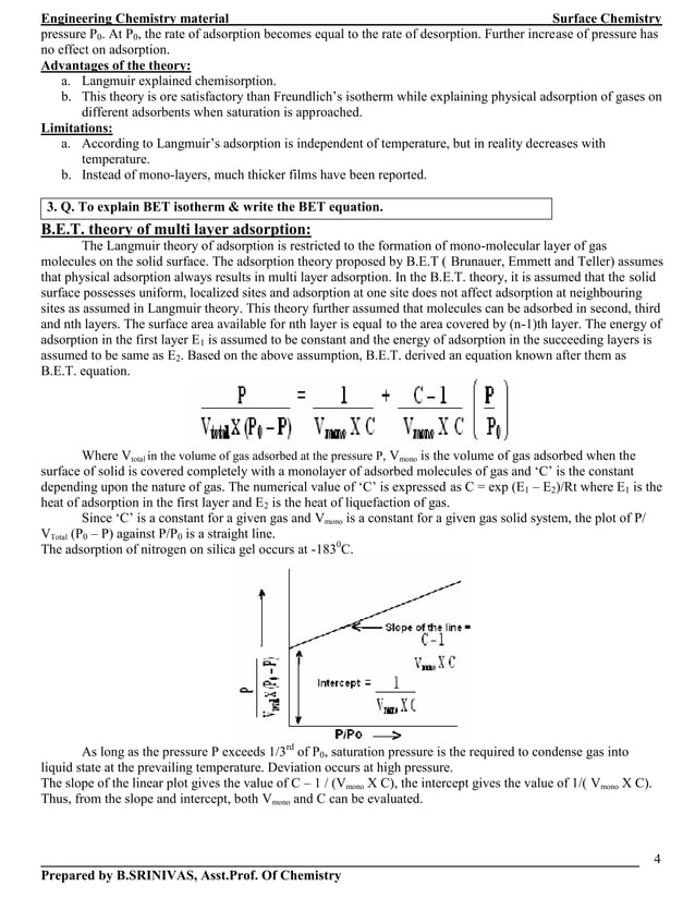 Unit 5-surfacechemistry | PDF