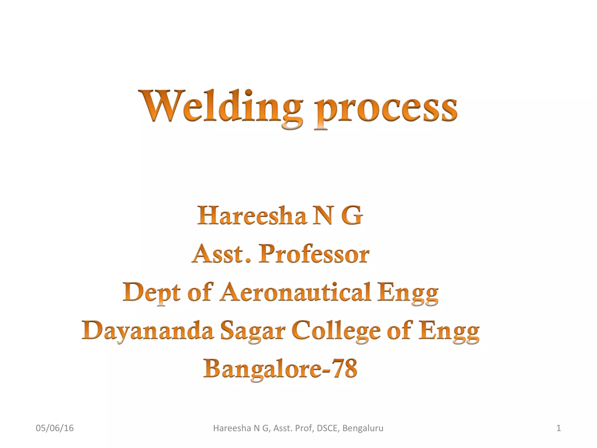 WELDING PROCESS | PPS