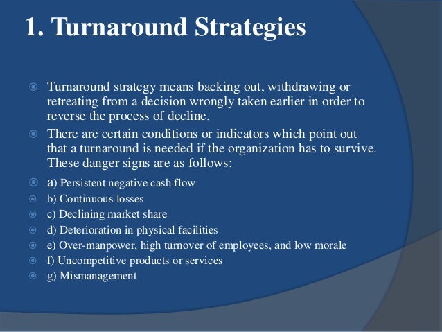 Retrenchment Strategies Retrenchment Strategies