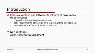 Unit-5 Agile Project Management Introduction | PPT