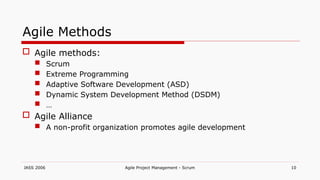 Unit-5 Agile Project Management Introduction | PPT