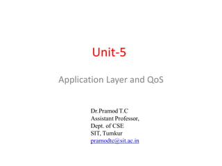 Unit-5_Application_QoS.pdfcomputer network | PPT