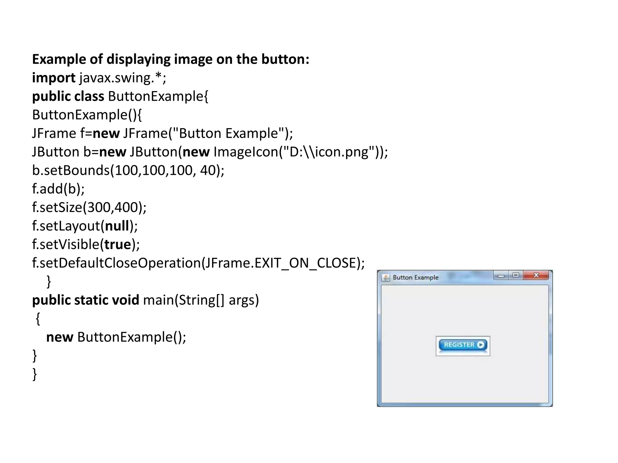 Awt Swing Layout Managers Pptx Programming Languages Computing