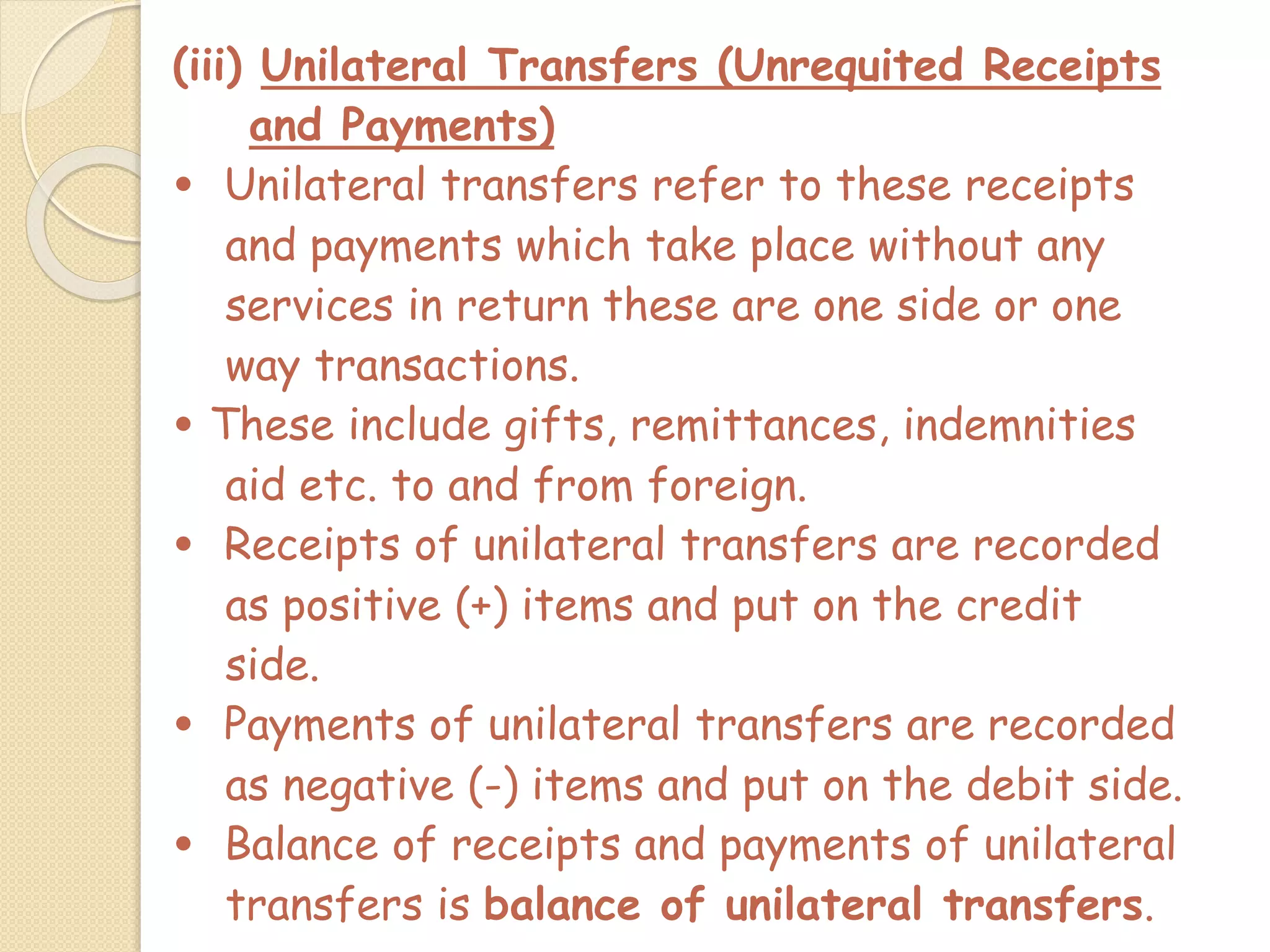 Unit 5 Balance of Payments | PPT