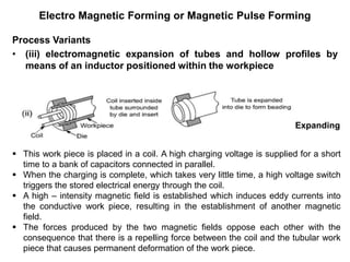 Unit 5B High Velocity Forming Methods | PPTX